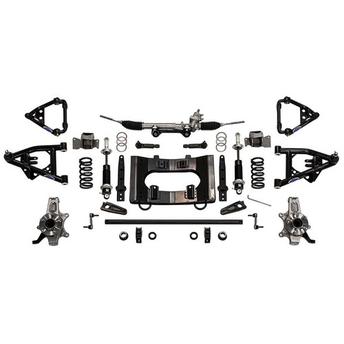 Detroit Speed SpeedRay Front Suspension Kit - Single Adjustable Shocks ...