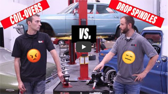 Lowering Your Car: QA1 Coilover Shocks vs Drop Spindles - QA1
