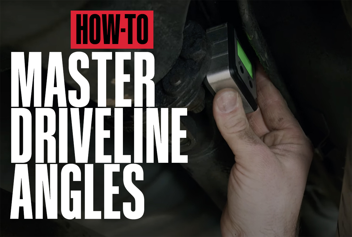 Mastering Driveline Angles For Optimal Performance - QA1
