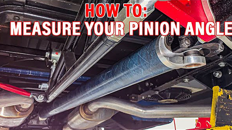 DRIVELINE AND PINION ANGLES EXPLAINED - QA1