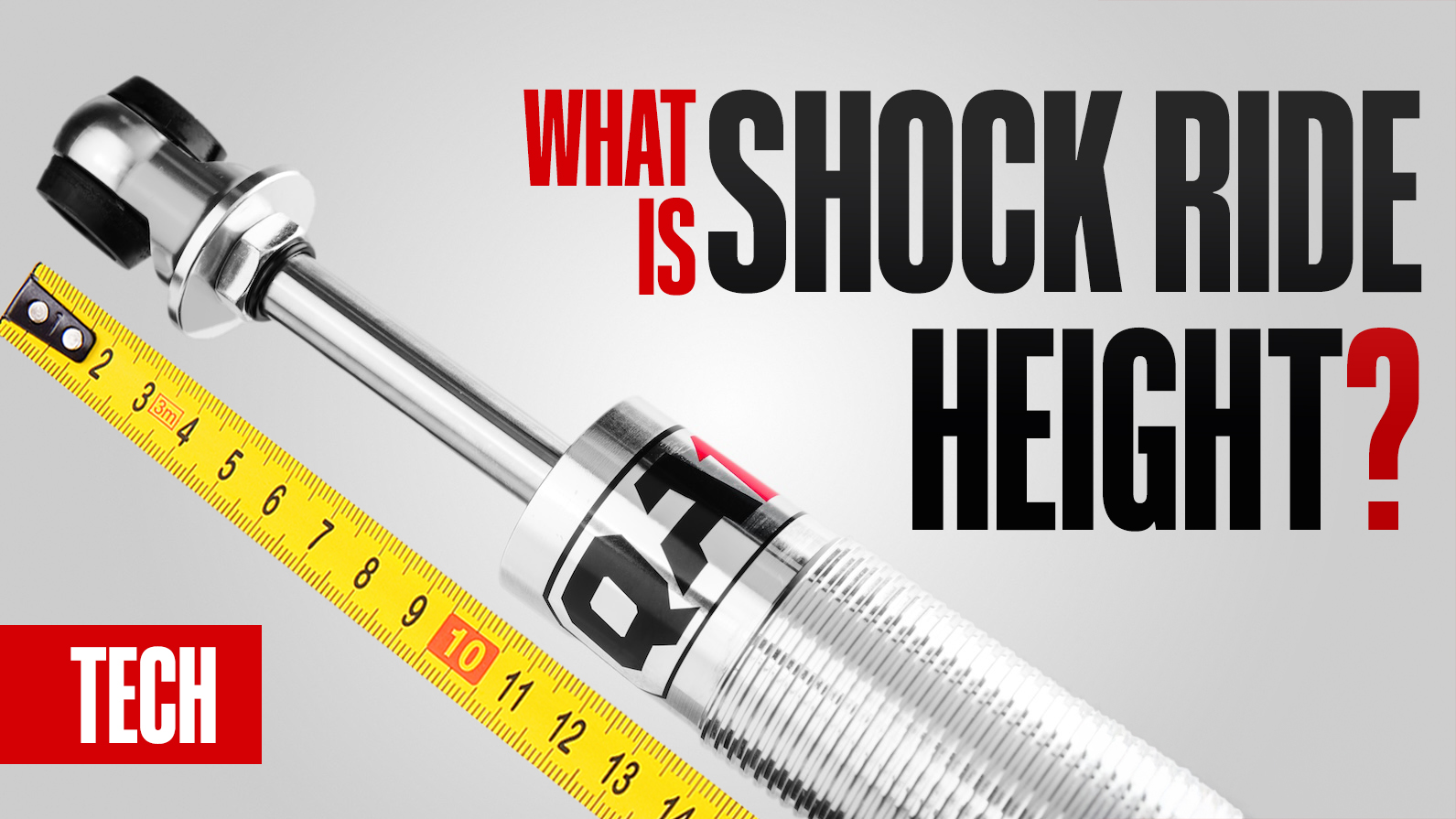 What Is Shock Ride Height And How Do You Measure It? - QA1