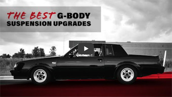 The Best G-Body Suspension Upgrades - QA1