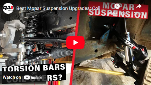 Coil-over vs. Torsion Bar: Suspension Upgrades for Classic Mopars - QA1