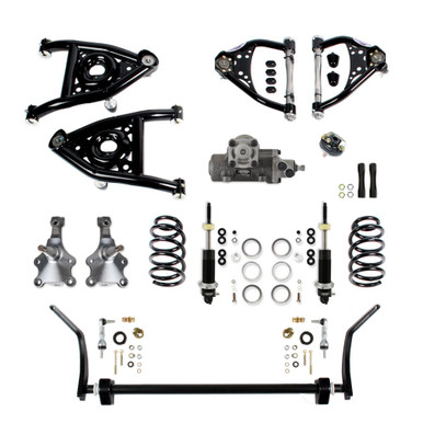 Detroit Speed Front Speed Kit 3 - Double Adjustable Shocks - Splined ...