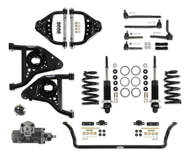 Detroit Speed Front Speed Kit 3 - Single Adjustable Shocks - BBC 031357 ...