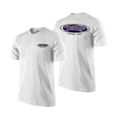 Detroit Speed White Logo T-Shirt - M - Detroit Speed