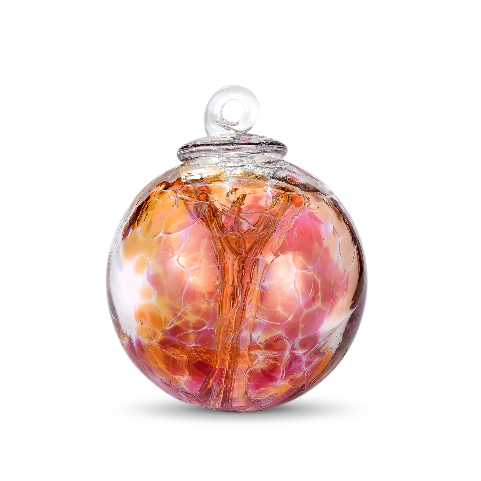 Sprite Witch Ball "Aurora Red/ Aurora Yellow" - Kugel House
