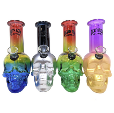 Death Row Records Skull Water Pipe - Cloud City Vapes