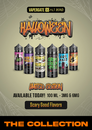 Alt Zero x Vapergate 100mL Halloween E-Liquid Collection - Cloud City Vapes