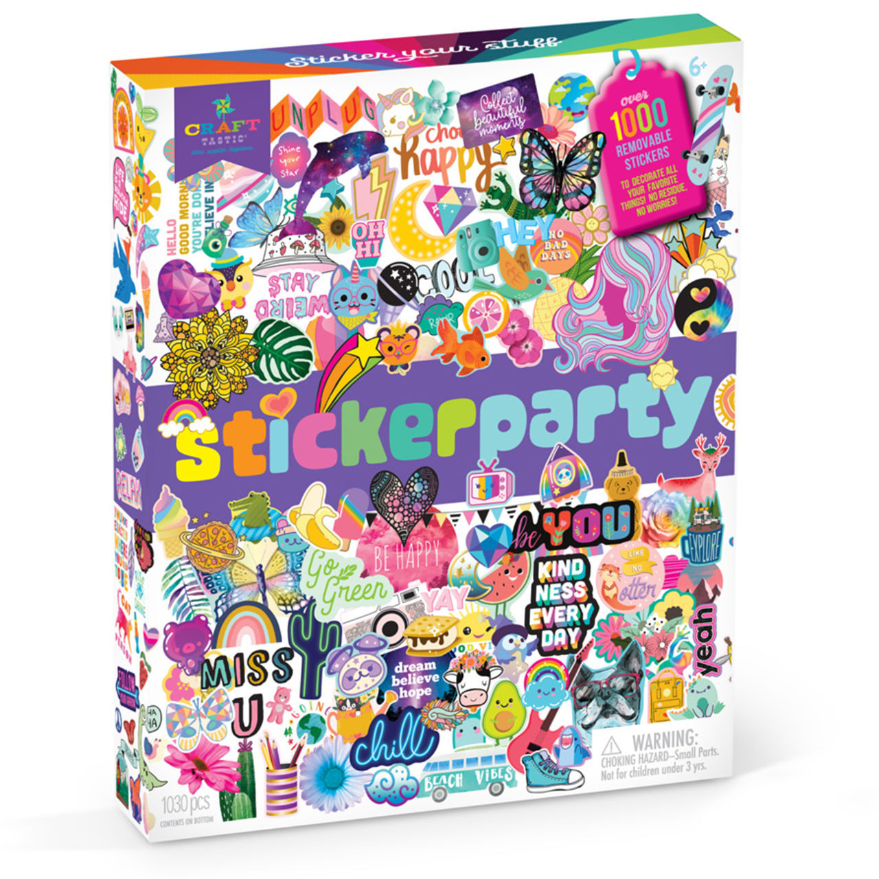 Craft-Tastic Sticker Party box - MACkite
