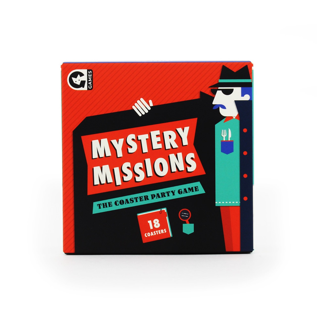 Mystery Missions Coaster Party Game - MACkite