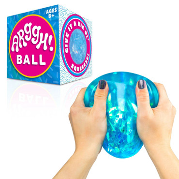 Arggh Medium Glitter Stress Ball - MACkite