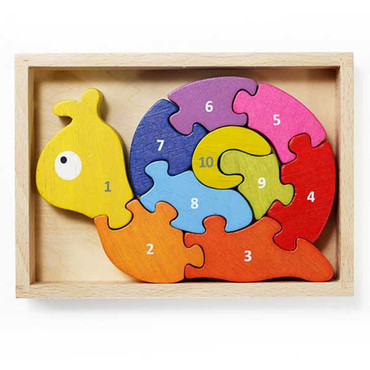 Number Snail Puzzle - MACkite