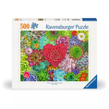 Succulent Love 500pc Puzzle - MACkite