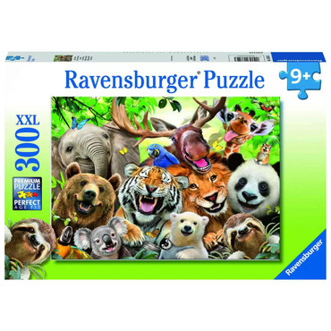 Exotic Animals Selfie 300pc Large Format Puzzle - MACkite