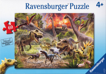 Dinosaur Dash 60pc puzzle - MACkite