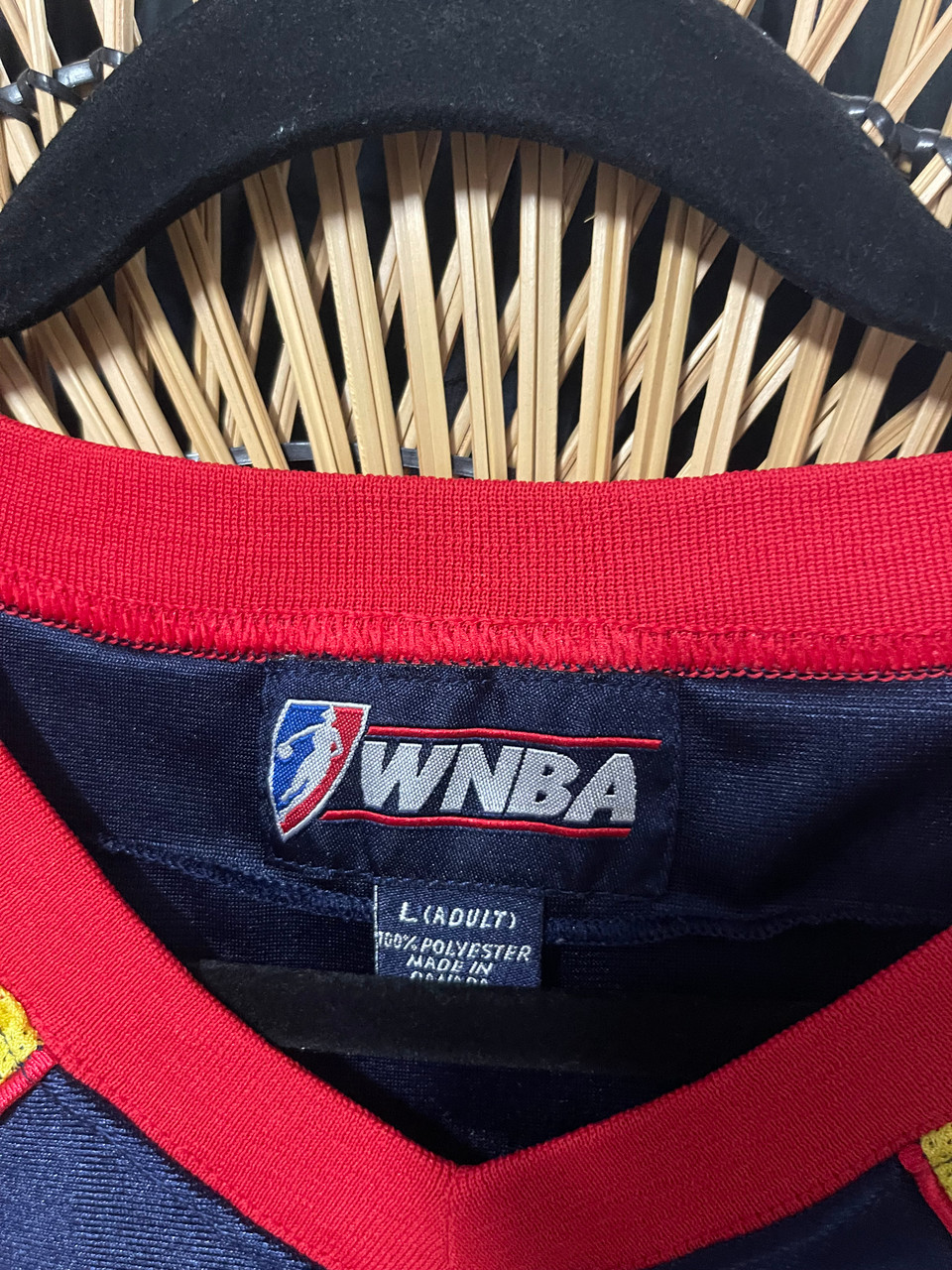 Y2K 2001 WNBA Indiana Fever Monica Maxwell #21 Signed Blue Jersey Size ...