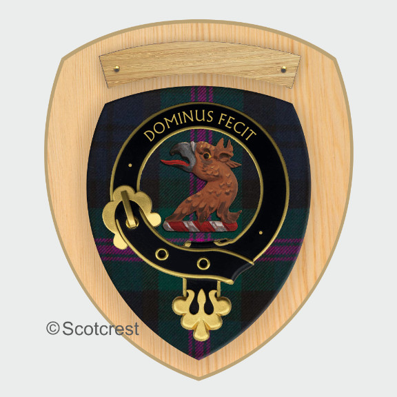 Baird Clan Crest Wall Plaque | Scotcrest Handmade Scottish Clan Gifts