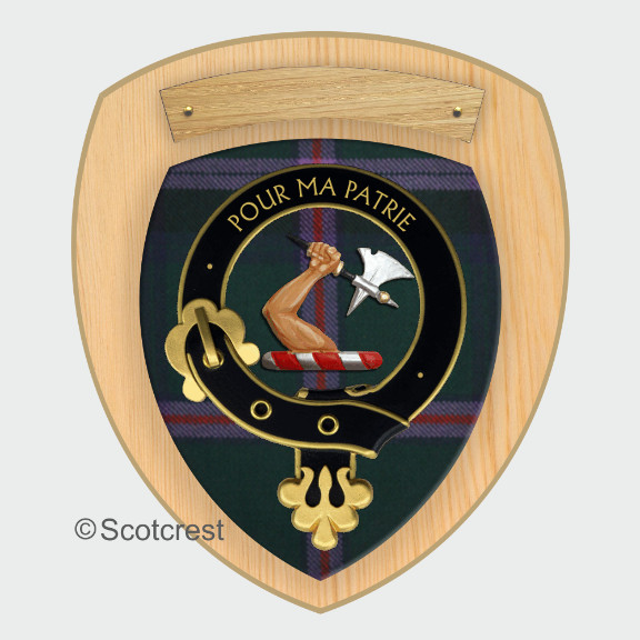 Cooper Clan Crest Wall Plaque | Scotcrest Handmade Scottish Clan Gifts