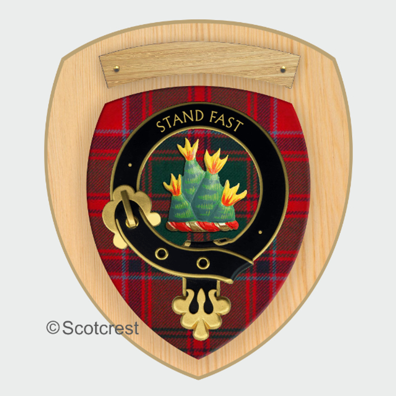 Grant Clan Crest Wall Plaque Scottish Clan Ts