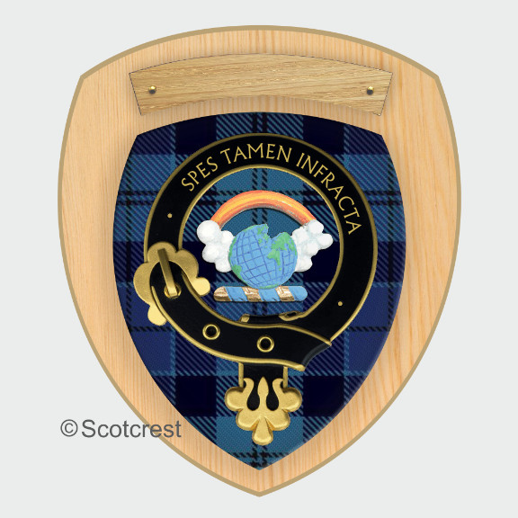 Hope Clan Crest Wall Plaque | Scotcrest Handmade Scottish Clan Gifts