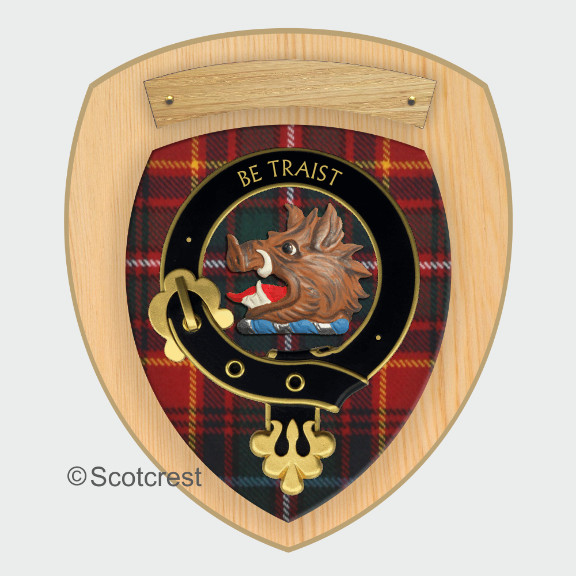 Innes Clan Crest Wall Plaque | Scottish Clan Gifts
