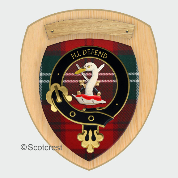 Lennox Clan Crest Wall Plaque | Scottish Clan Gifts