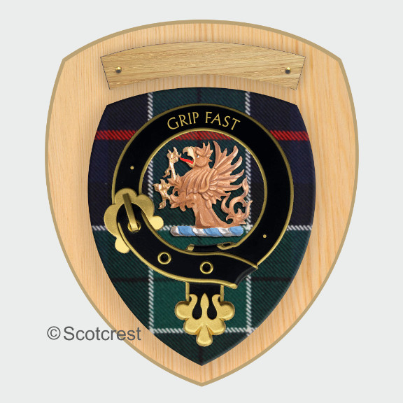 Leslie Clan Crest Wall Plaque | Scottish Clan Gifts