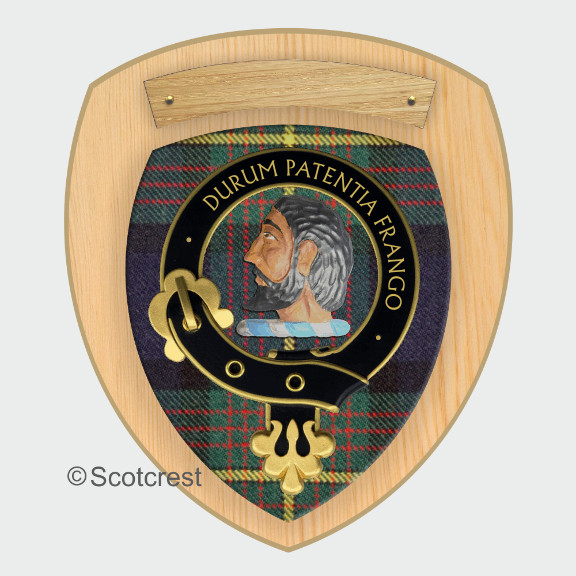 Muir Clan Crest Wall Plaque | Scottish Clan Gifts