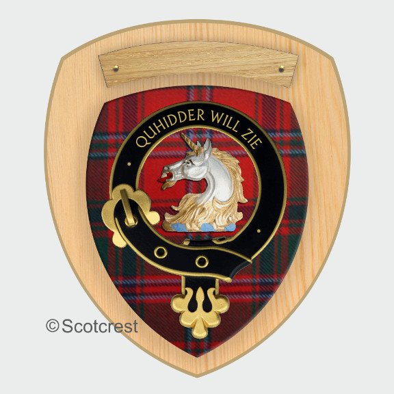Stewart of Appin Clan Crest Wall Plaque | Scottish Gifts