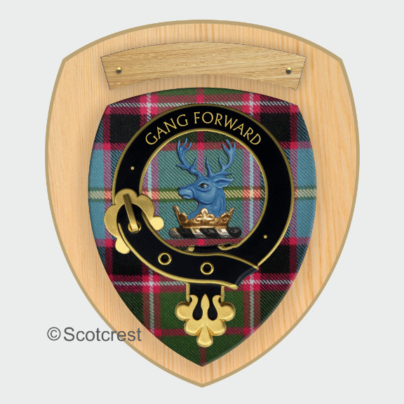 Stirling Clan Crest Wall Plaque | Scottish Clan Gifts