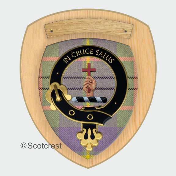 Taylor Clan Crest Wall Plaque | Scotcrest Handmade Scottish Clan Gifts