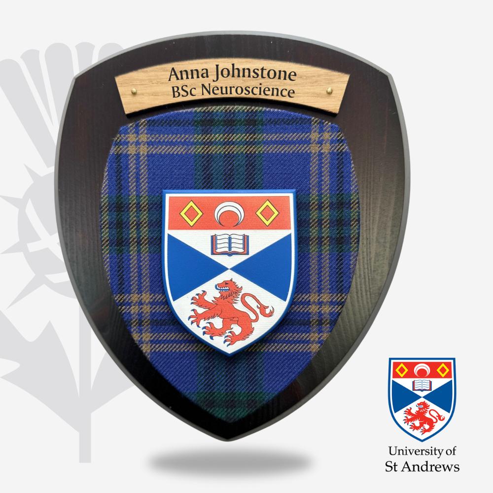 The University of St Andrews Graduation Wall Plaque - Scotcrest