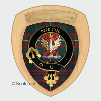 Carnegie Clan Crest Wall Plaque | Scottish Clan Gifts