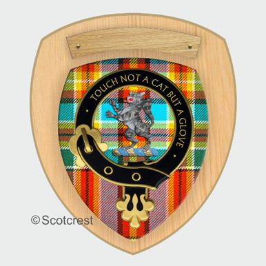 Chattan Clan Crest Wall Plaque | Scottish Clan Gifts