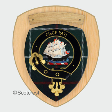Duncan Clan Crest Wall Plaque | Scottish Clan Gifts