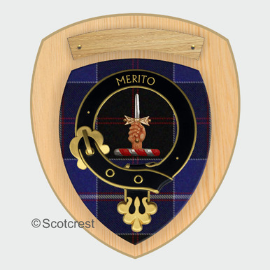 Dunlop Clan Crest Wall Plaque | Scottish Clan Gifts
