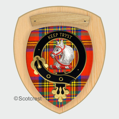 Hepburn Clan Crest Wall Plaque | Scottish Clan Gifts