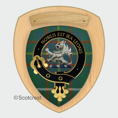 Inglis Clan Crest Wall Plaque | Scottish Clan Gifts