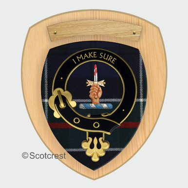 Kirkpatrick Clan Crest Wall Plaque | Scottish Clan Gifts