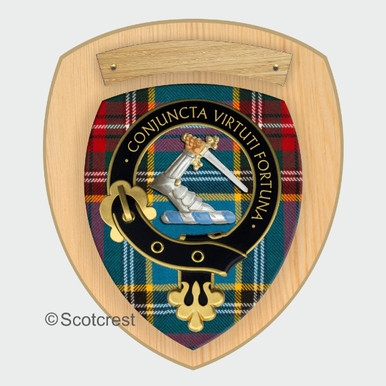 MacBeth Clan Crest Wall Plaque | Scottish Clan Gifts