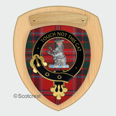 MacGillivray Clan Crest Wall Plaque | Scotcrest Handmade Scottish Clan ...