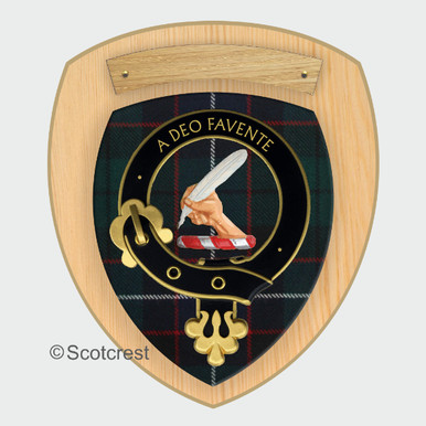 Mitchell Clan Crest Wall Plaque | Scotcrest Handmade Scottish Clan Gifts