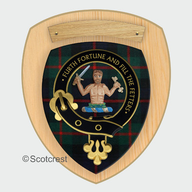 Murray of Atholl Clan Crest Wall Plaque | Scottish Gifts