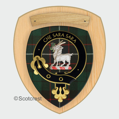 Russell Clan Crest Wall Plaque | Scottish Clan Gifts