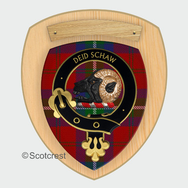Ruthven Clan Crest Wall Plaque | Scottish Clan Gifts
