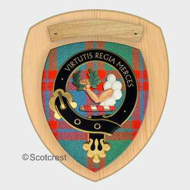 Skene Clan Crest Wall Plaque | Scottish Clan Gifts