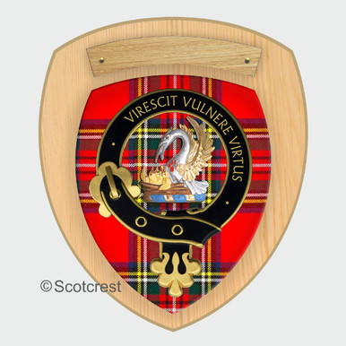 Stewart Clan Crest Wall Plaque | Scottish Clan Gifts