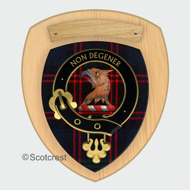 Wedderburn Clan Crest Wall Plaque | Scottish Clan Gifts
