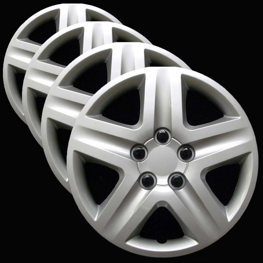 Universal Silver 16 Inch Replacement Hubcap 3021 | Set of 4